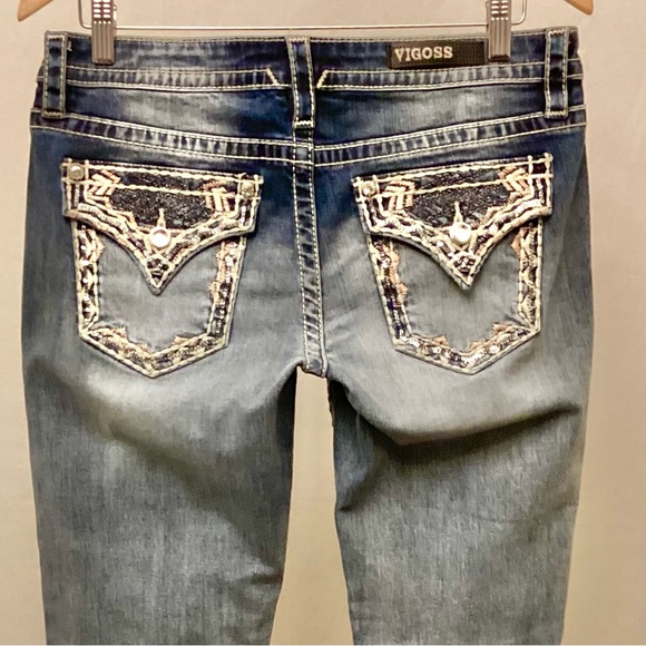 Vigoss | Jeans | Vigoss 8 Heritage Capri Jeans Flap Pockets Low Rise ...